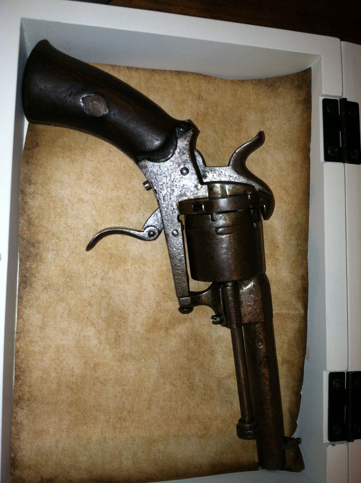 Vintage Outdoors: Belgium Made Pin Fire Revolver